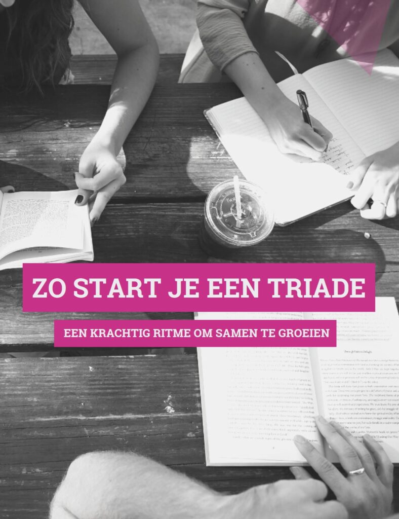 ** Training: Zo start je een triade** – De Nieuwe Rank